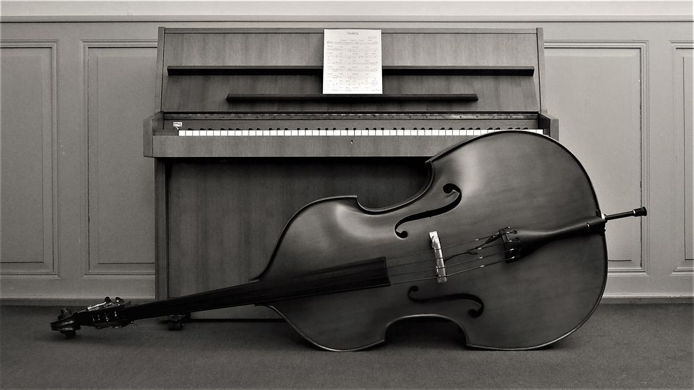 Piano & Kontrabass Foto & Bild | jazz, music, spezial Bilder auf ...