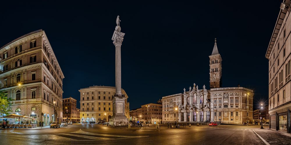 Piazza Santa Maria Maggiore, Rom Foto & Bild | city, italy, world ...