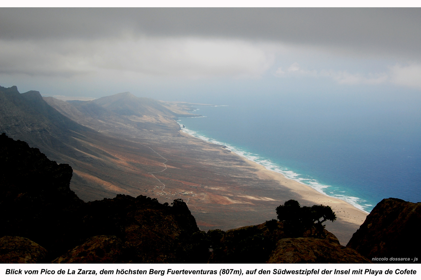 Pico de La Zarza und das "Paradies der Einsamkeit" (01) ... Foto & Bild ...