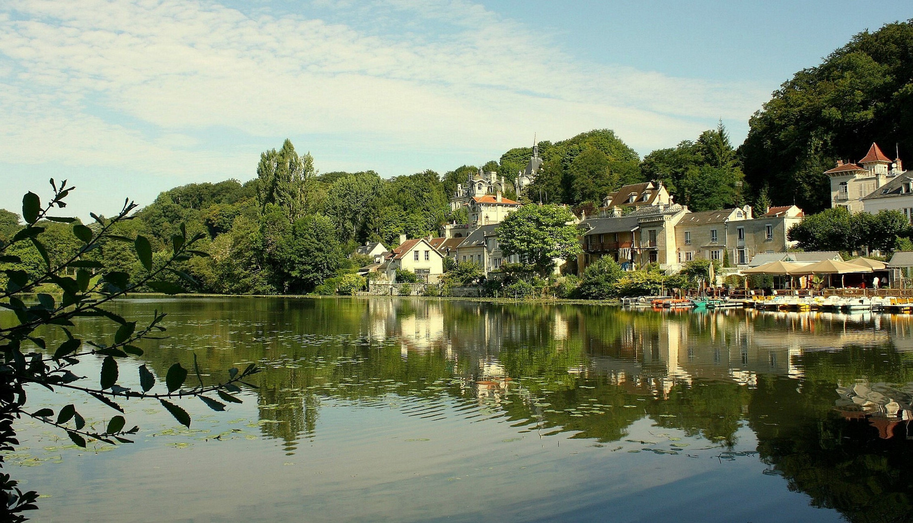 Pierrefonds Le lac photo et image | europe, france, picardie Images ...