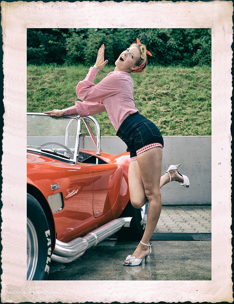 Pin Up Girl Foto & Bild | autos & zweiräder, oldtimer youngtimer, us-cars - amerikanische autos ...
