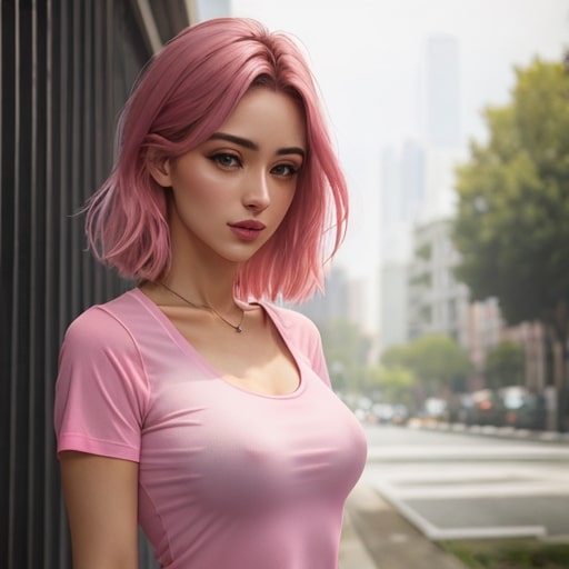 Pink Girl Foto & Bild | ki-generierte bilder, art, sexy Bilder auf fotocommunity