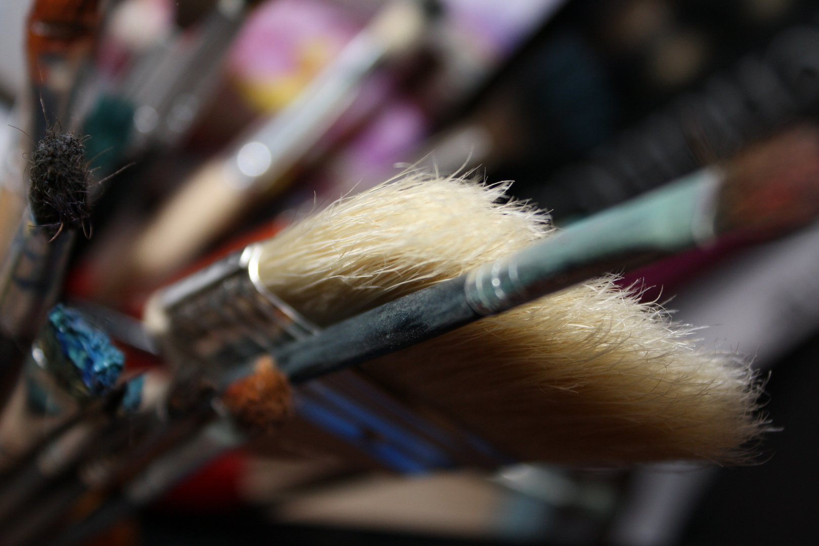 pinsel2 Foto & Bild | stillleben, schreiben und mehr ..., motive Bilder ...