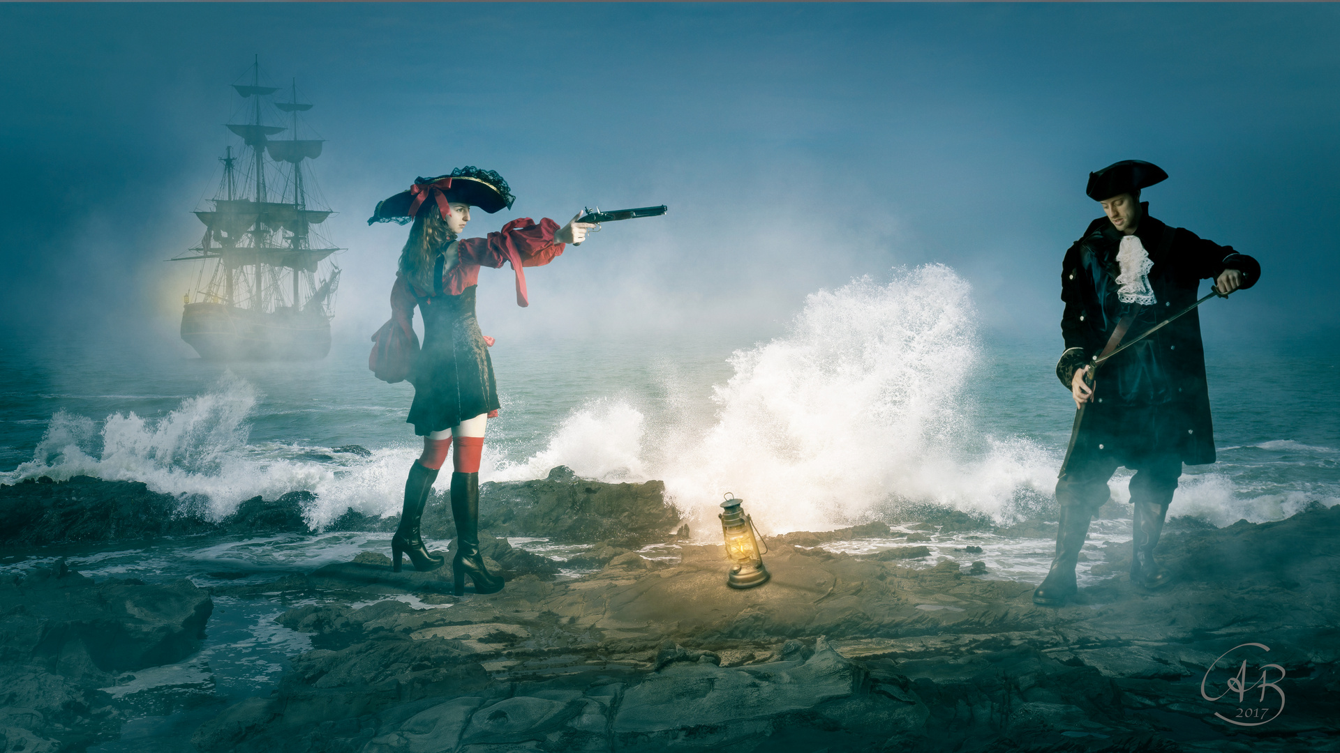 Pirates Foto & Bild | fotomontage, composing , digital-artwork Bilder ...