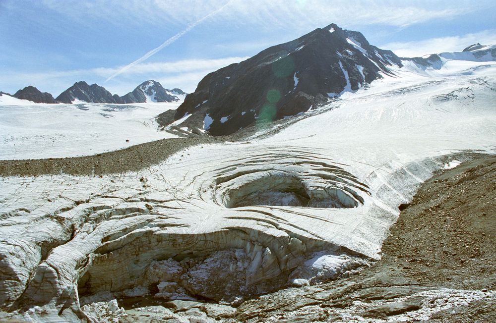 Pitztaler Gletscher im Jahr 1997 Foto & Bild | landschaft, gletscher ...
