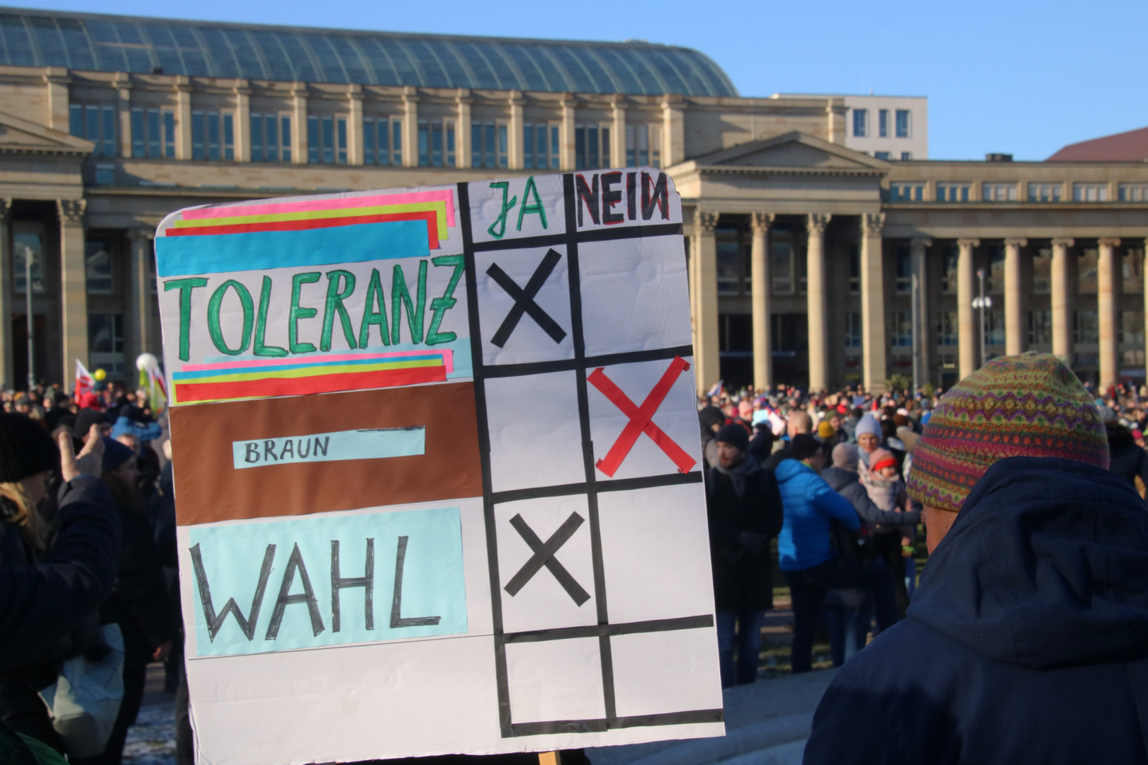 Plakat TOLERANZ Stgt c75d-2677-col +Plakatfotos Foto & Bild ...