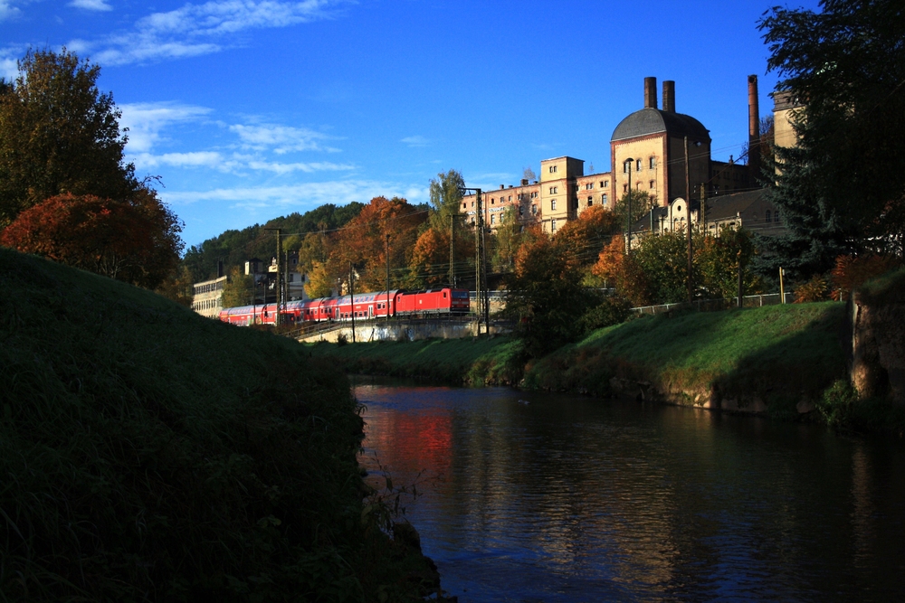 Pleiße Foto & Bild | züge, personenzüge, eisenbahn Bilder auf fotocommunity