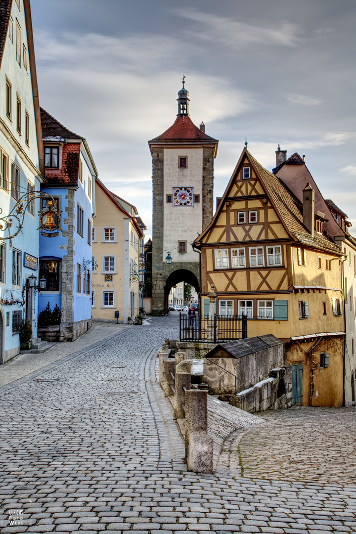 Plönlein Foto & Bild | architektur, straßen & brücken, türme Bilder auf ...