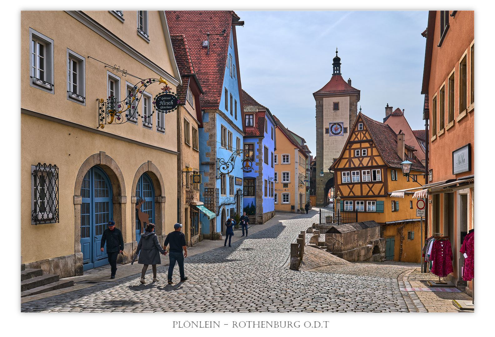 Plönlein - Rothenburg Foto & Bild | world, architektur, bayern Bilder ...