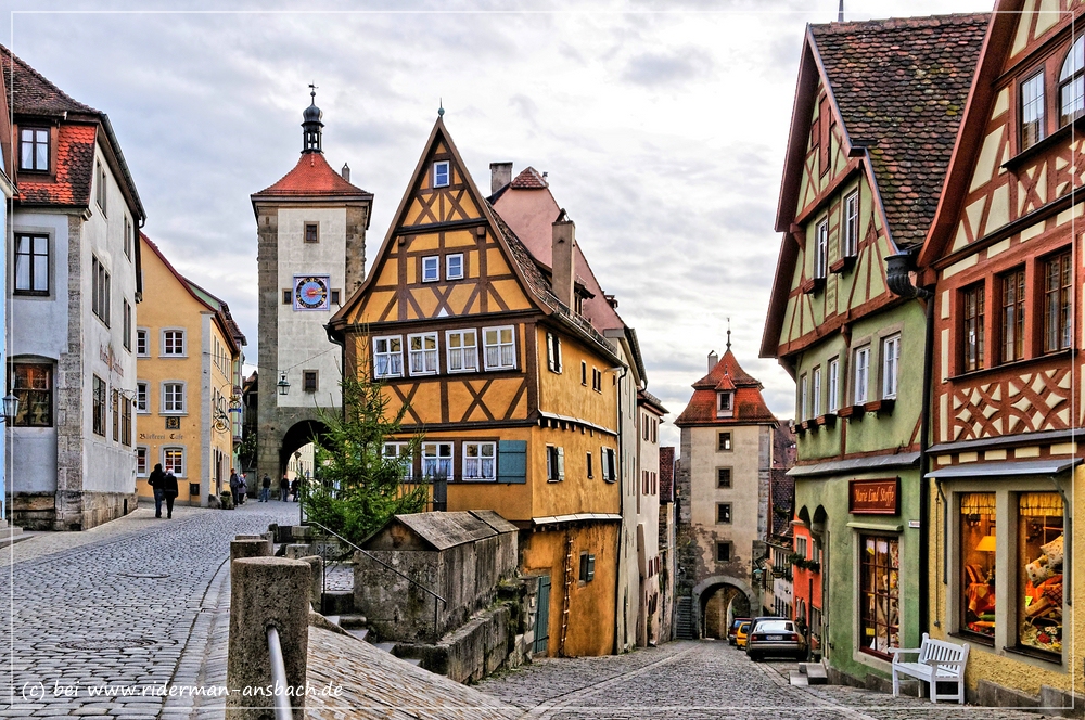 Plönlein und Siebersturm Foto & Bild | deutschland, europe, bayern ...