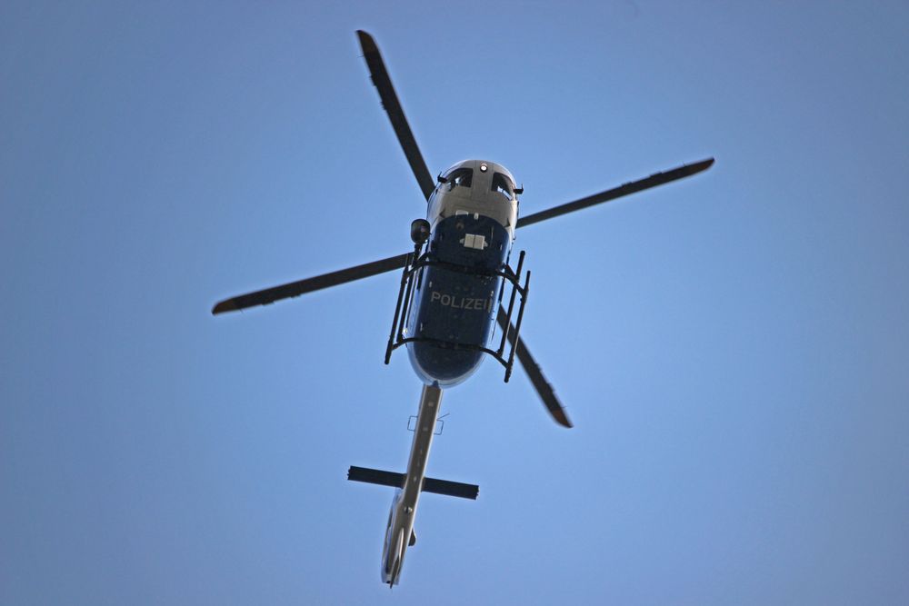 Polizeihubschrauber 2 Foto & Bild | deutschland, europe, sachsen ...