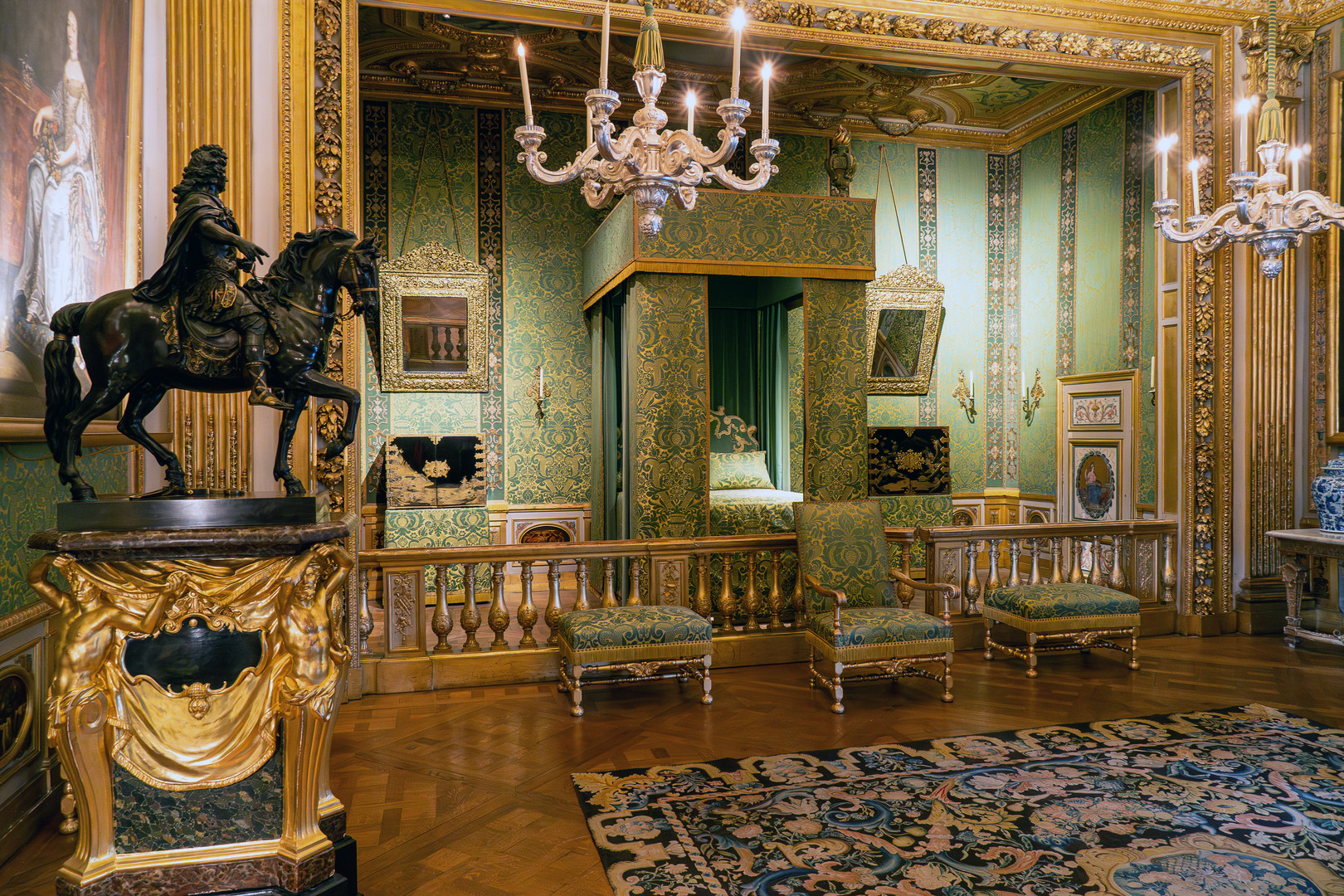 Pomp und Prunk im Schloss Foto & Bild | architektur, europe, france ...