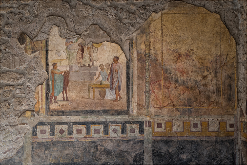 Pompeji - Fresko VII Foto & Bild | italy, world, antik Bilder auf ...