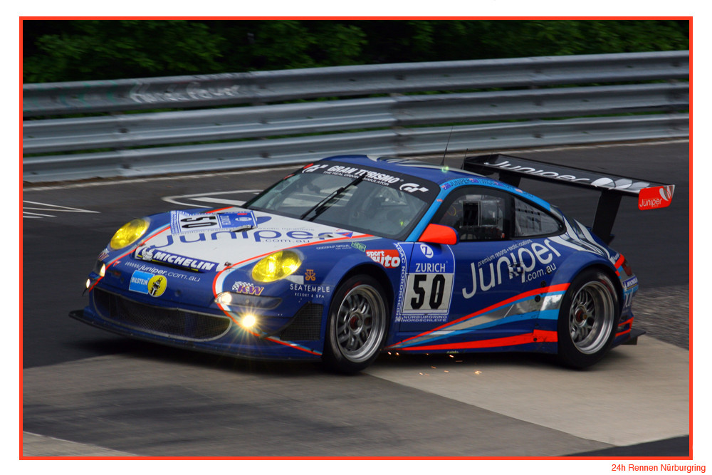 Porsche Power beim 24h Rennen Foto & Bild | sport, motorsport, motive ...