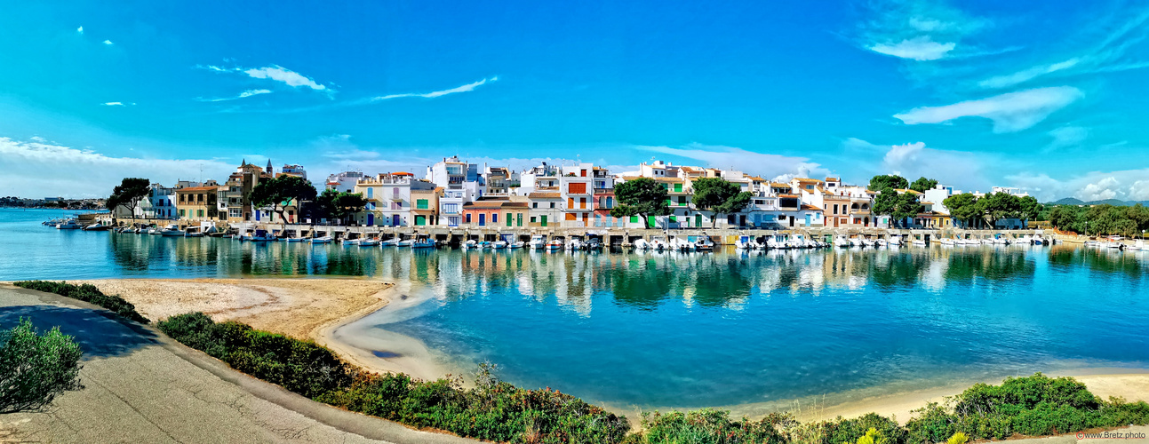 Porto Colom Panorama Foto & Bild | europe, balearic islands, spain ...