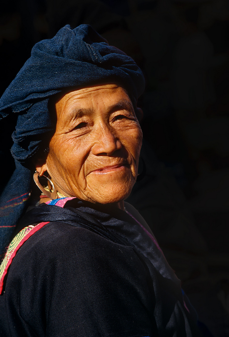 Porträt auf dem Markt in Muang Xai Foto & Bild | people, world, alt ...