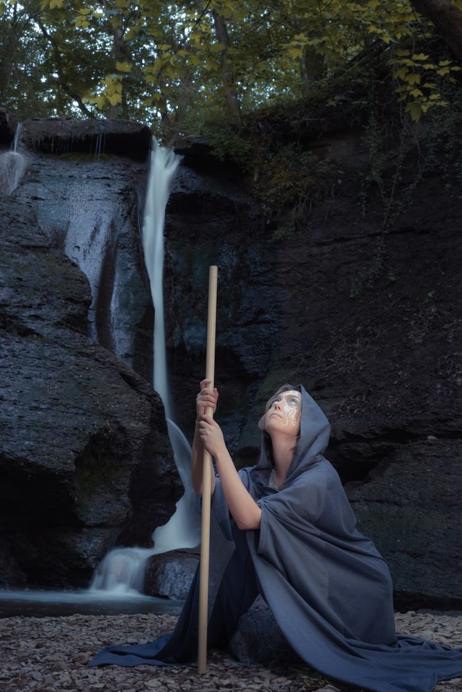 Portrait einer Elfe (IV) Foto & Bild | landschaft, wasserfälle ...