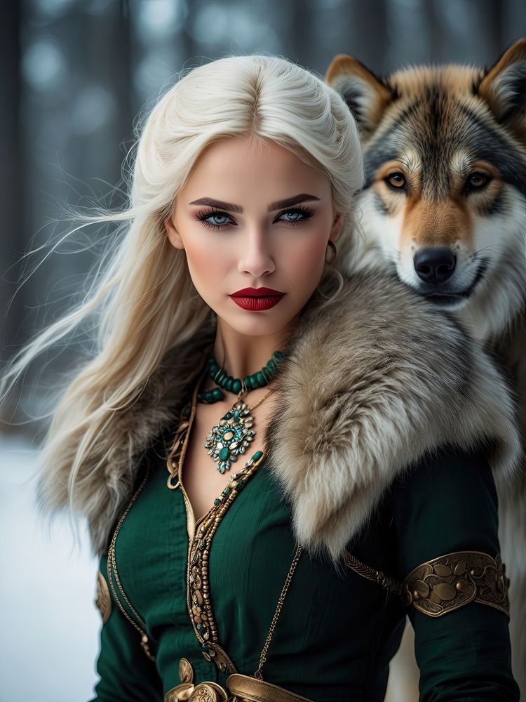 Portrait einer Jungen Frau Foto & Bild | ki - menschen, ki - portraits, ki-generierte bilder ...