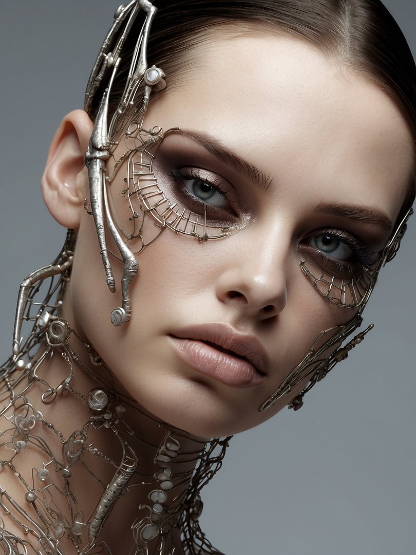 Portrait glänzende Aura Foto & Bild | ki-generierte bilder, ki - menschen, ki - portraits Bilder ...