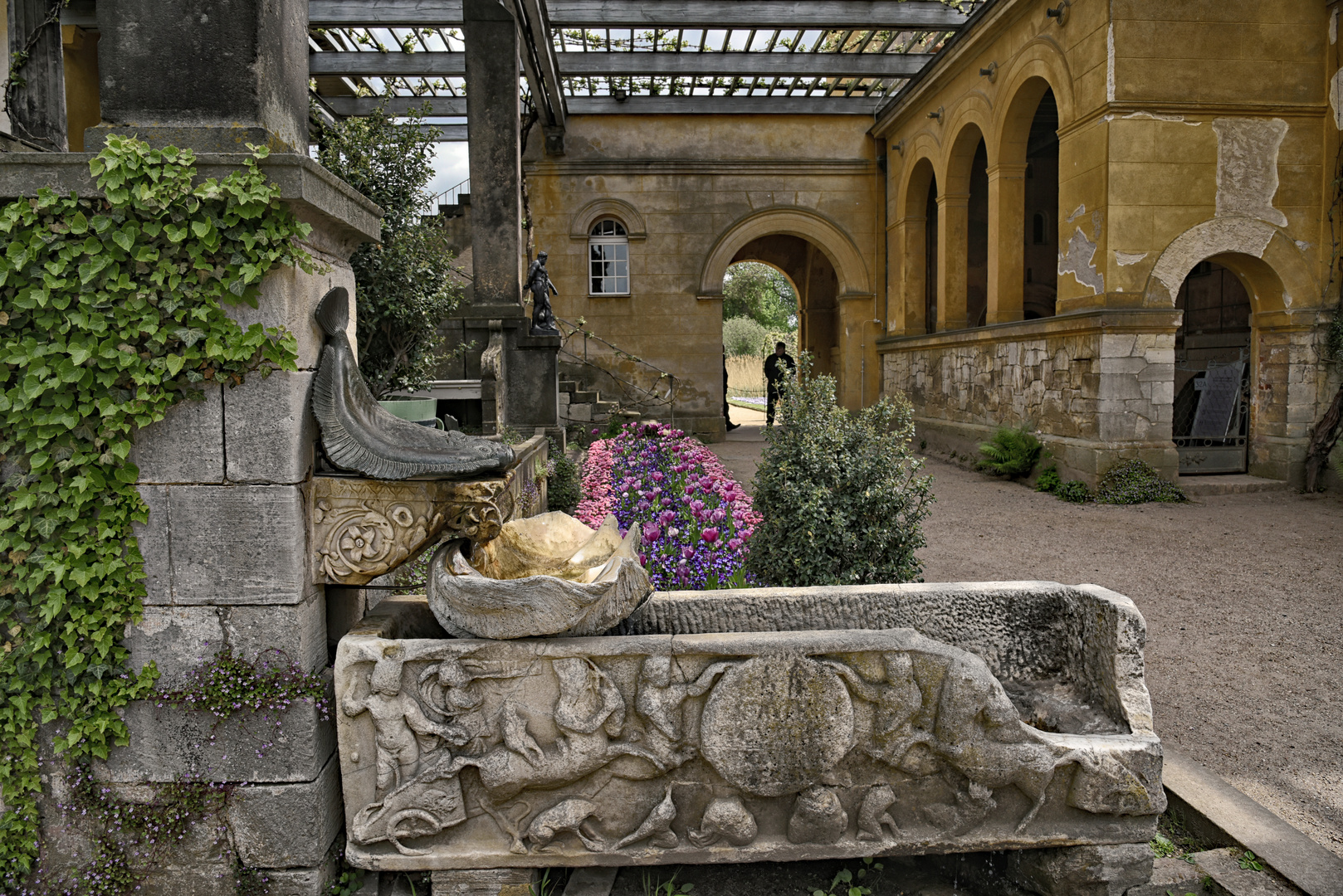 Potsdam römische Bäder Foto & Bild | potsdam schlößer Bilder auf ...