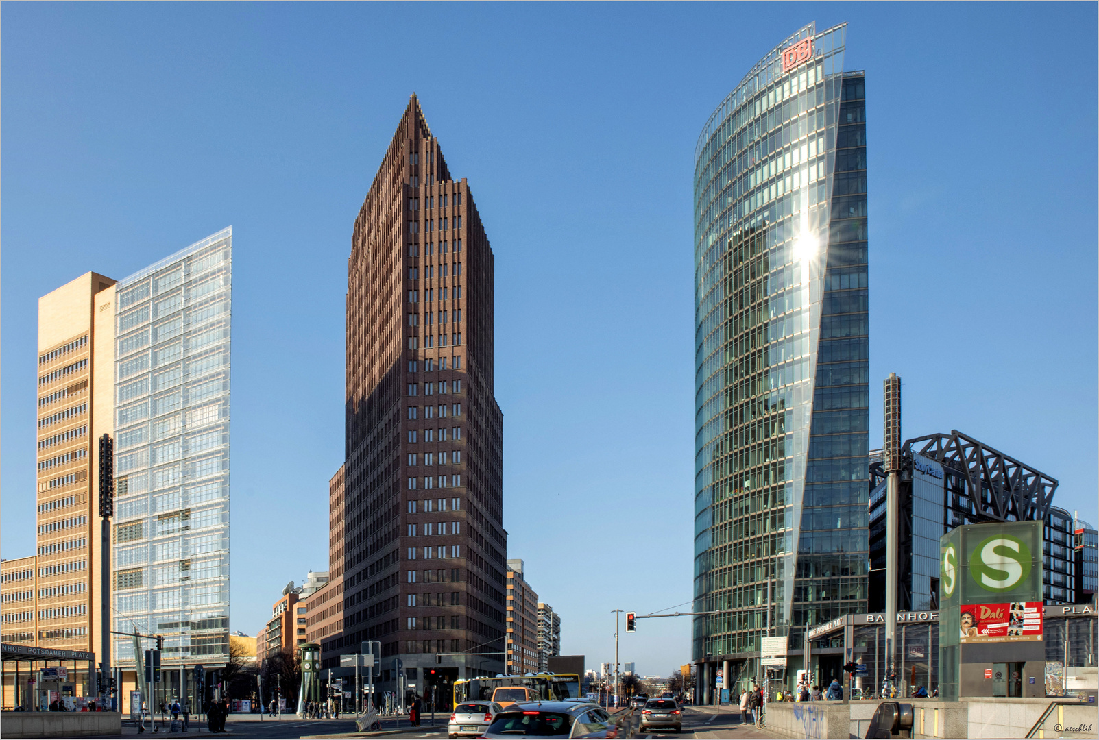 Potsdamer Platz Foto & Bild | berlin, architektur, deutschland Bilder ...