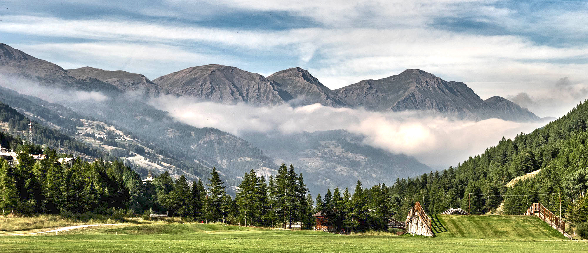 Pragelato, panorama Foto % Immagini| paesaggi, montagna, fotos Foto su ...