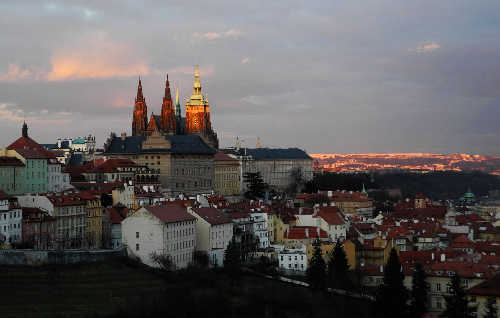 Prager Burg Foto & Bild | europe, czech republic, prag Bilder auf ...