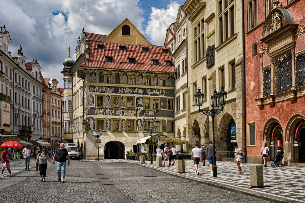 Prager Ring Tschechien Prag Foto & Bild | altstadt, fassaden ...