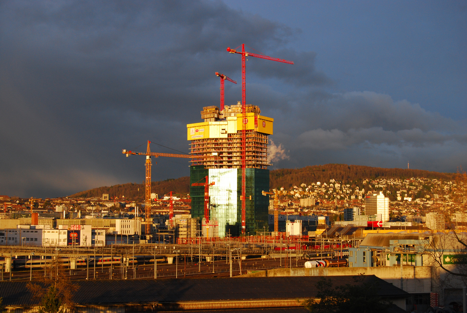 Prime Tower Zürich Foto & Bild | architektur, baustellen, motive Bilder ...