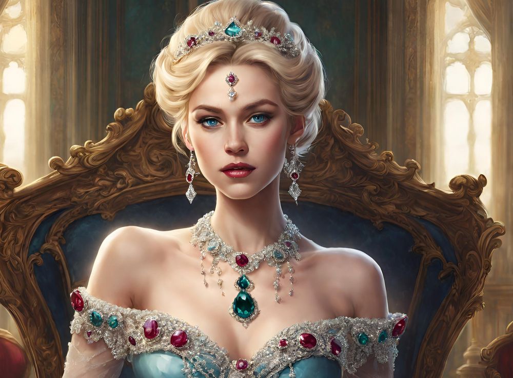 Prinzessin auf der Erbse Foto & Bild | ki - menschen, ki - portraits, ki - fantastisches Bilder ...