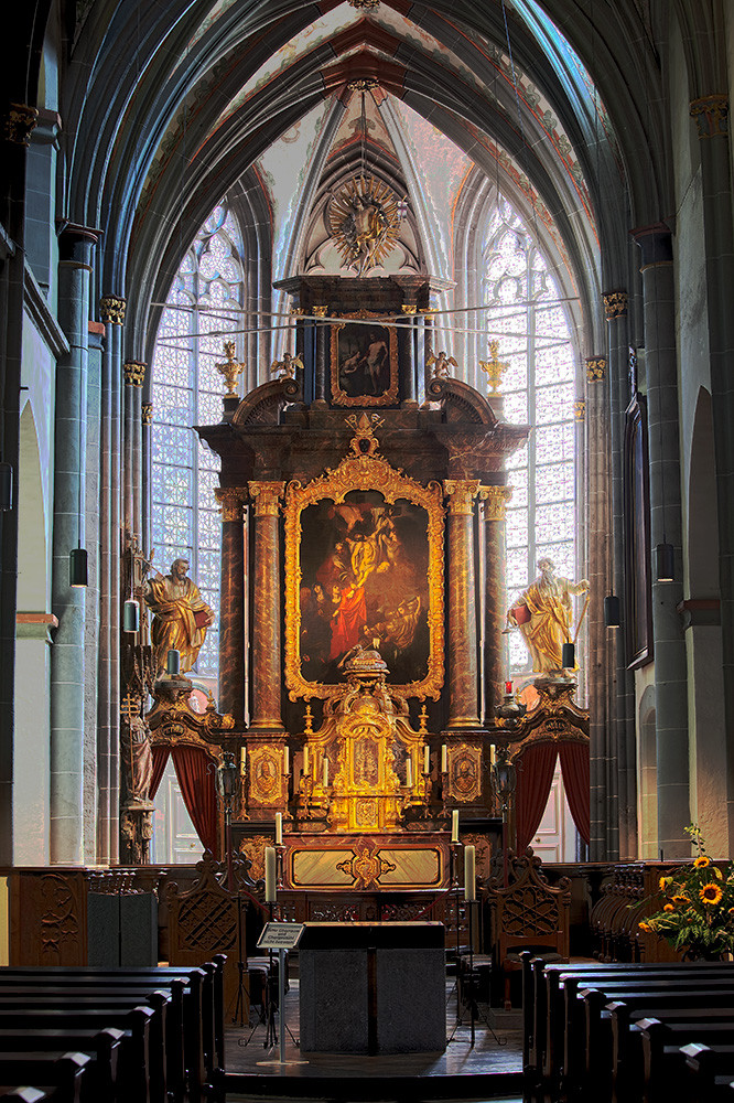 Propsteikirche Kornelimünster Foto & Bild | architektur, sakralbauten, innenansichten kirchen ...