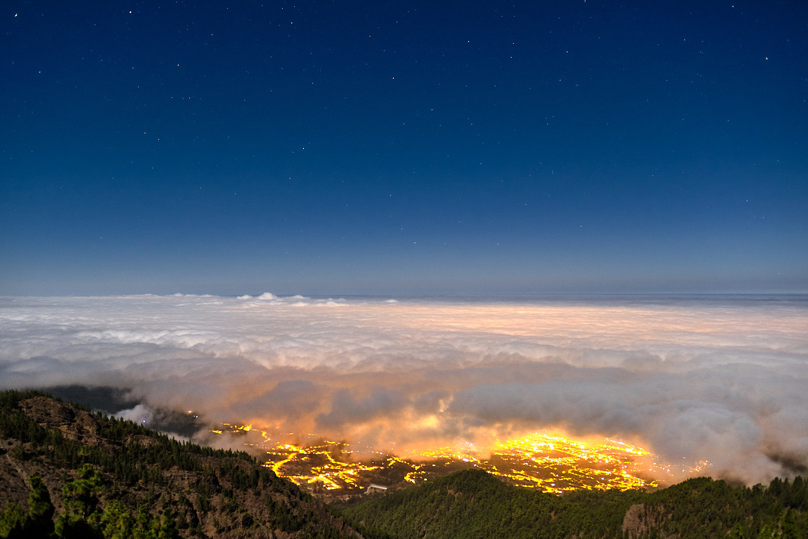 Puerto de la Cruz von ganz oben Foto & Bild | europe, canary islands ...