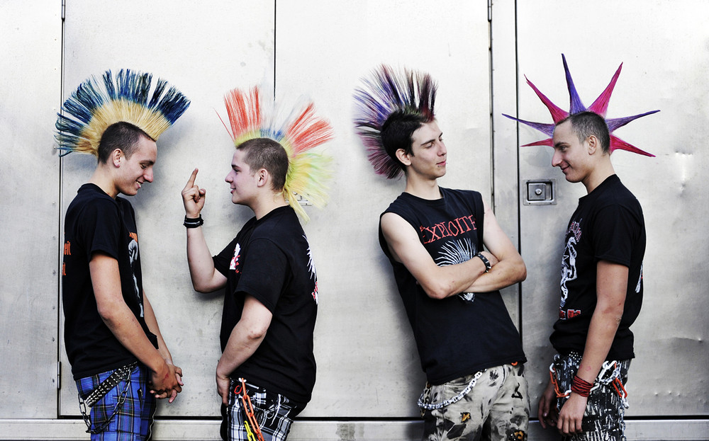 PUNKY PUNK Foto & Bild | streetfotografie, kommunikation; grafik ...