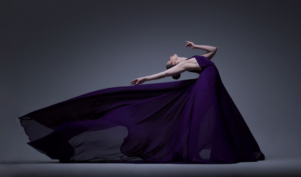 Purple dancer Foto & Bild | sport, art, studio Bilder auf fotocommunity