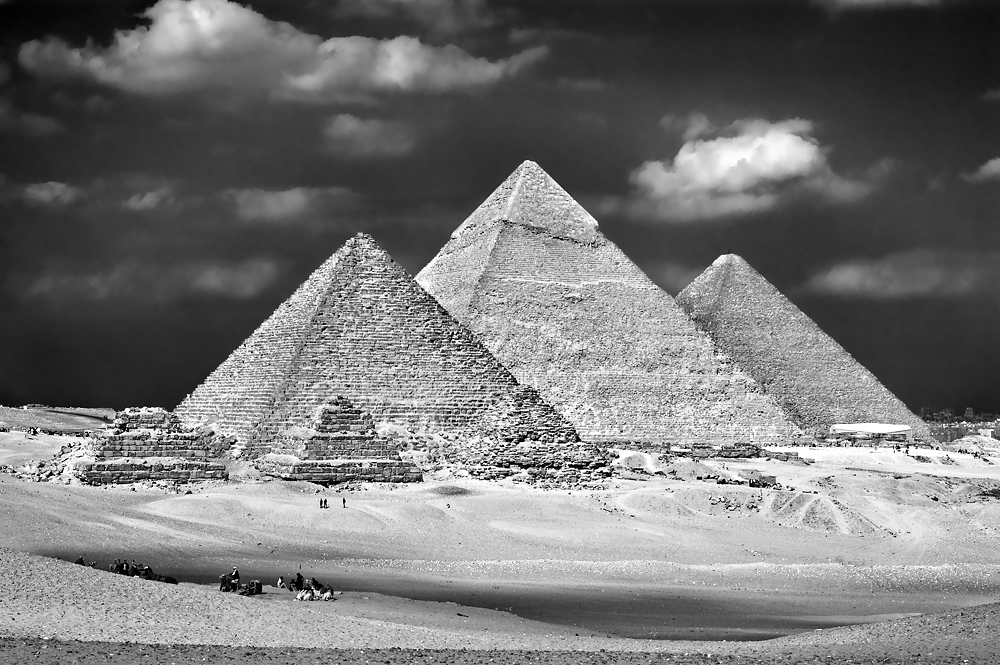 Pyramiden von Gizeh Foto & Bild | africa, egypt, north africa Bilder ...