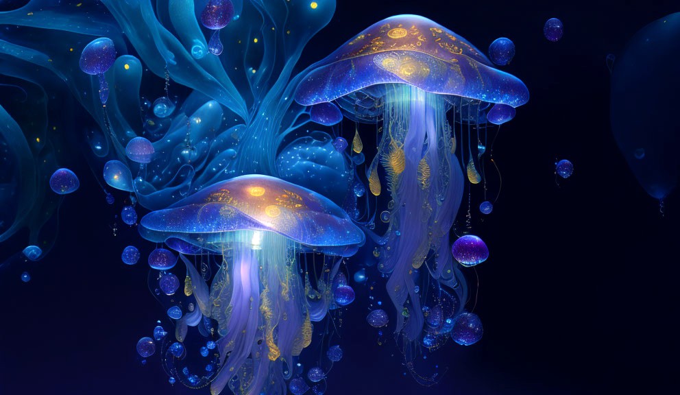 Quallen haben 650 Mio. Jahre ohne Gehirn überlebt .. Foto & Bild | blau ...