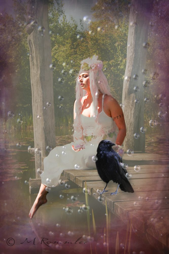 Rabenbraut Foto & Bild | fotomontage, fantasy mystery, digiart Bilder auf fotocommunity