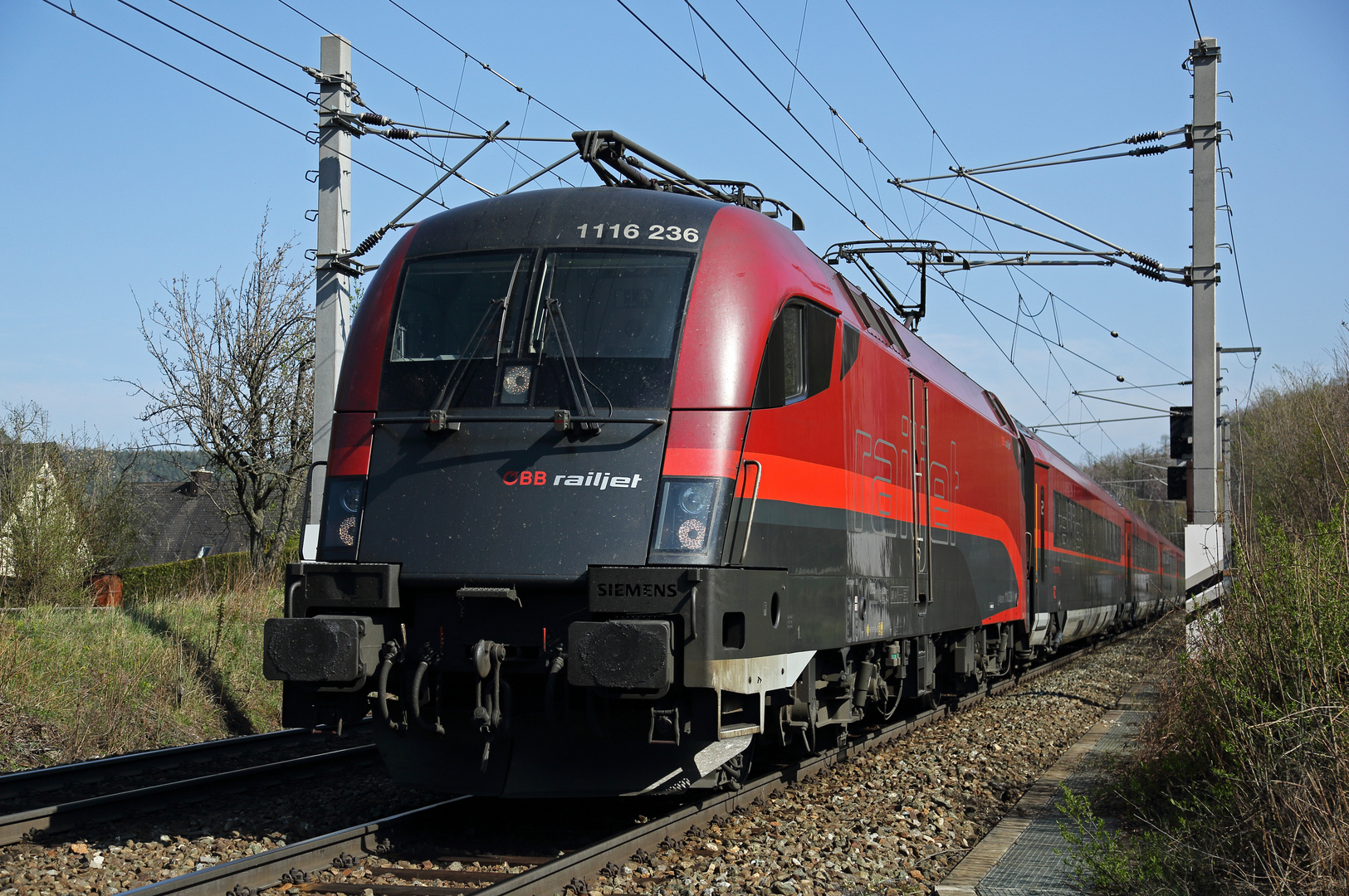 'railjet 1116 236' Foto & Bild | eisenbahn, verkehr & fahrzeuge ...