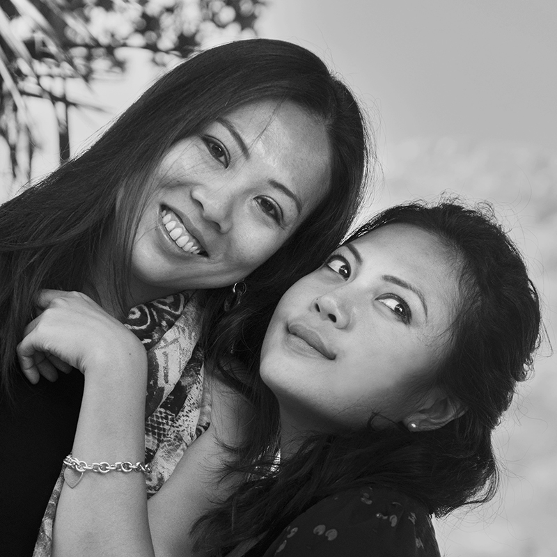 Raja & Jade Lee portrait Foto % Immagini| ritratto, tagli stretti ...