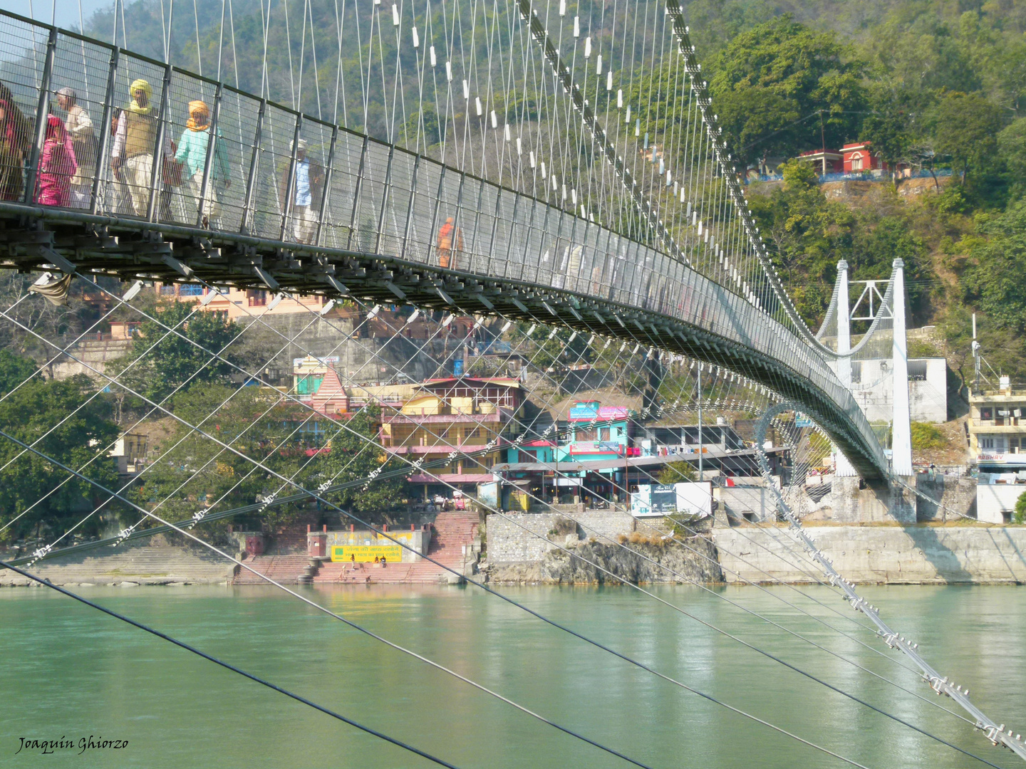 Ram Jhula Bridge Imagen & Foto | asia, india, south asia Fotos de ...