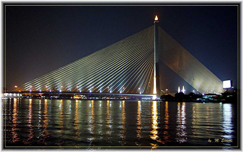 Rama VIII Bridge Foto & Bild | architektur, straßen & brücken, thailand ...