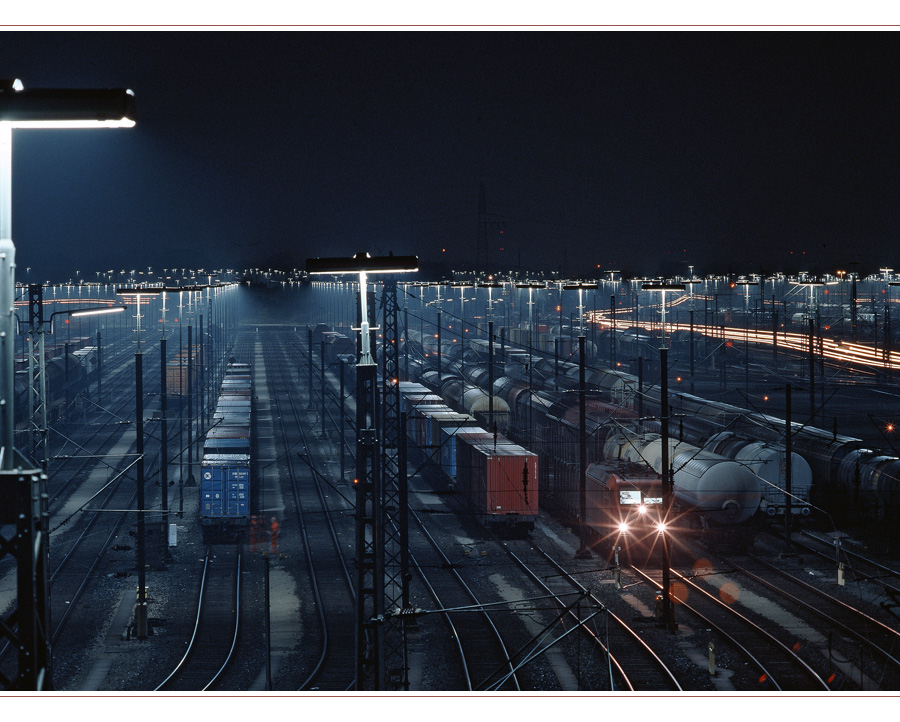 Rangier- Bahnhof in Maschen Foto & Bild | gleise, eisenbahn, verkehr ...