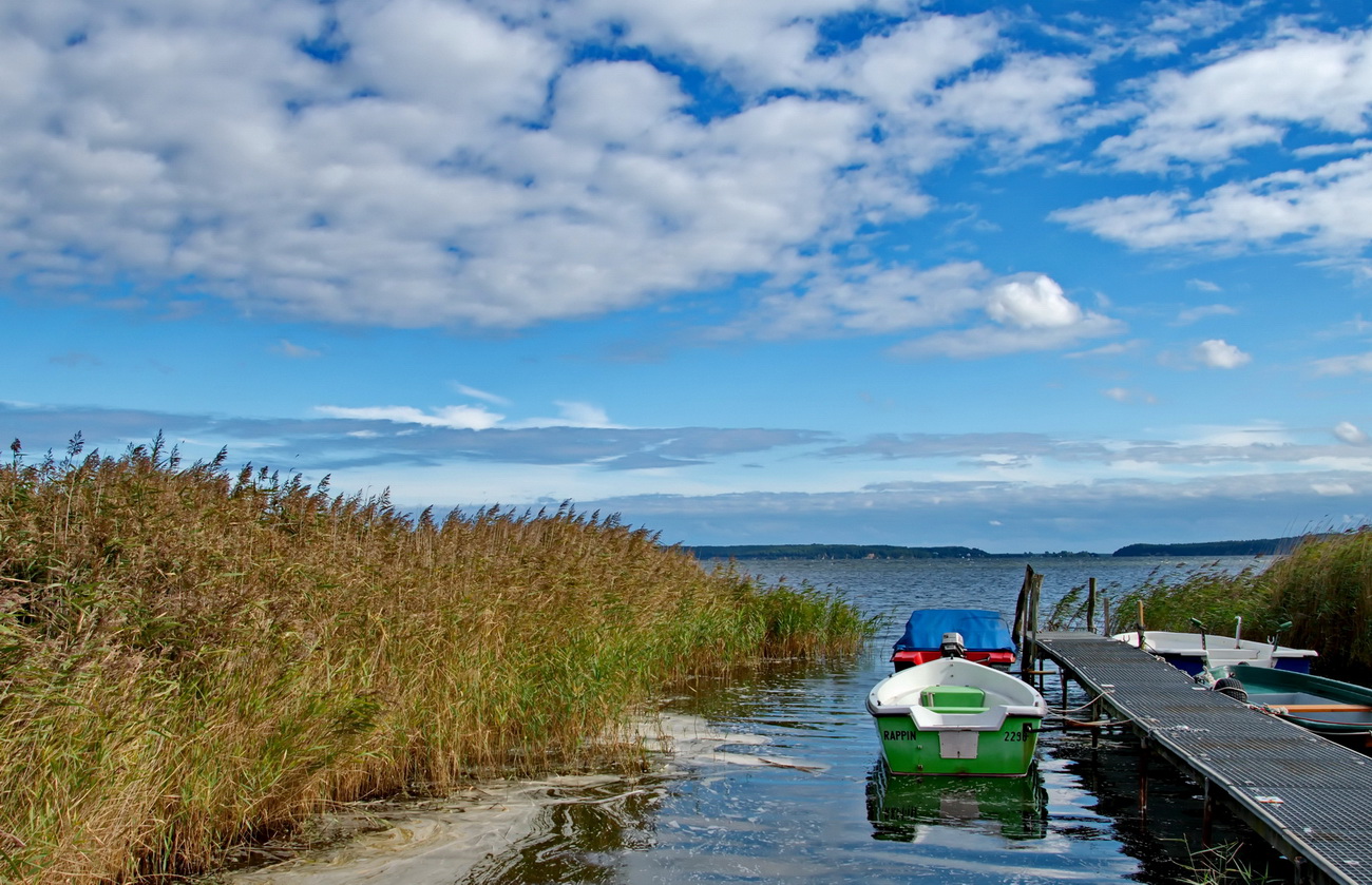 Rappin Foto & Bild | himmel, schilf, steg Bilder auf fotocommunity