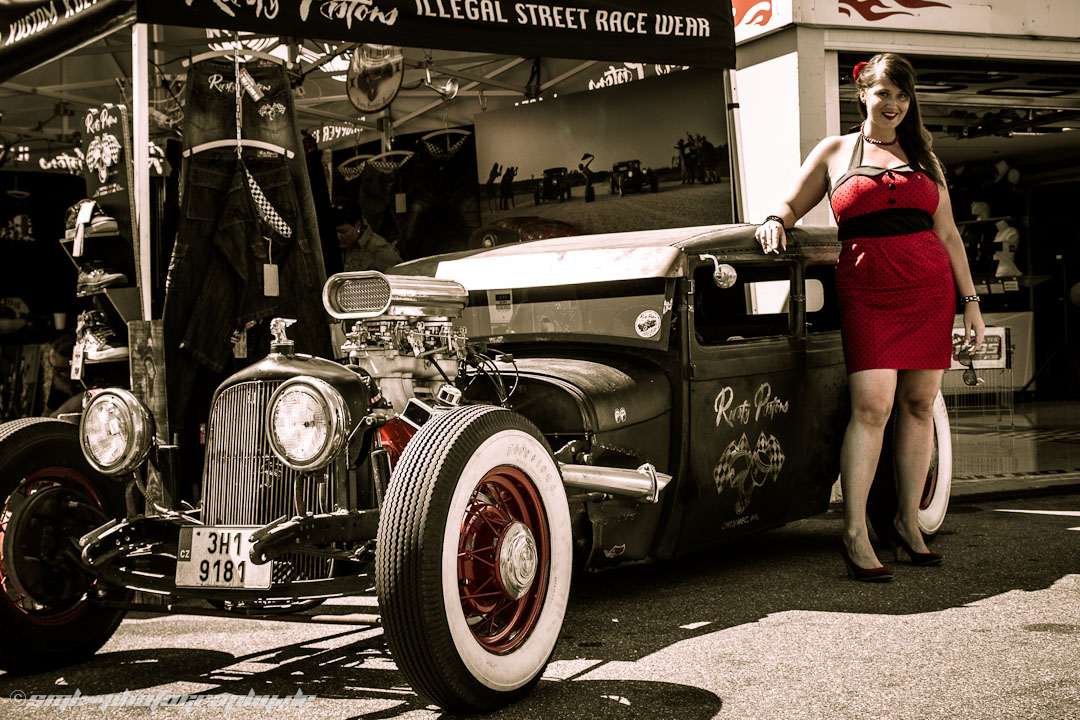 rat rod and pin-up girl Foto & Bild | autos & zweiräder, oldtimer ...