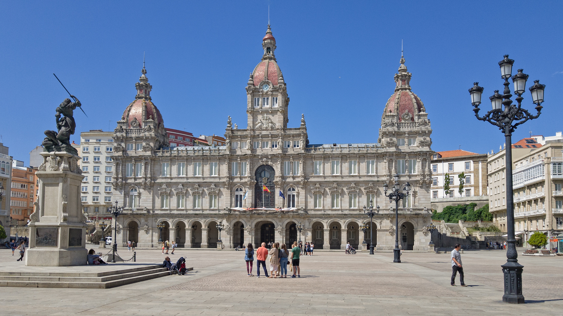 Rathaus A Coruna Foto & Bild | architektur, europe, spain Bilder auf ...
