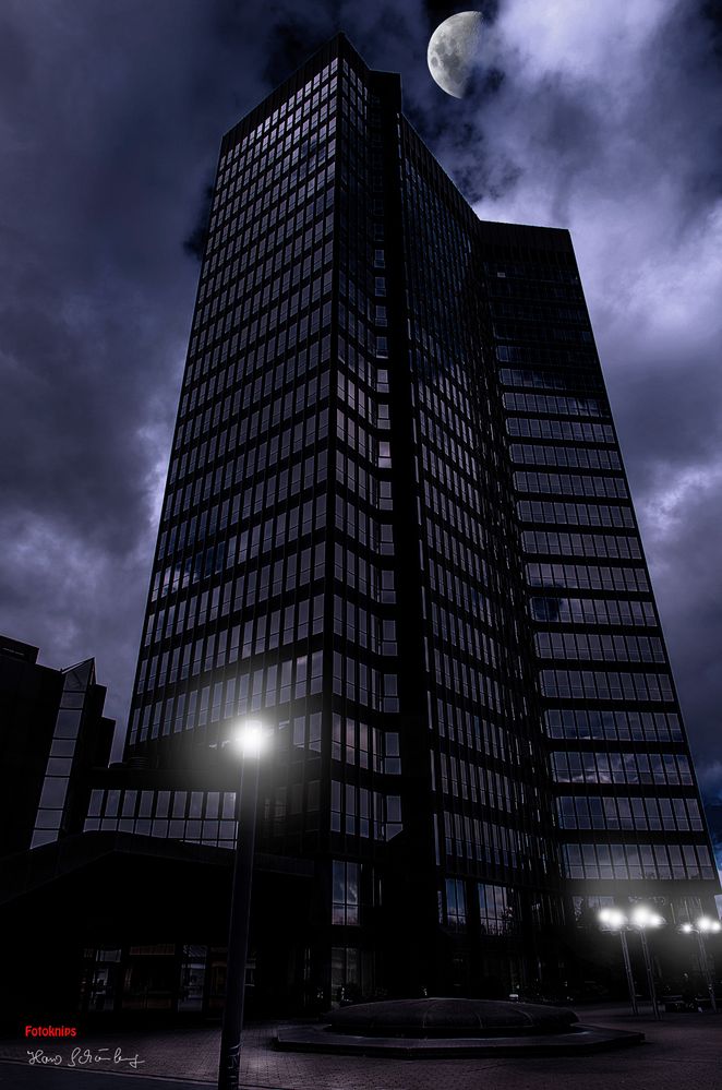 Rathaus Essen Foto & Bild | architektur, architektur bei nacht, motive ...