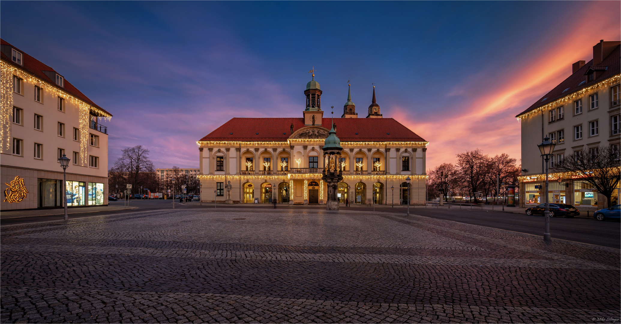 Rathaus Magdeburg Foto & Bild | spezial, sonnenuntergang, himmel Bilder ...