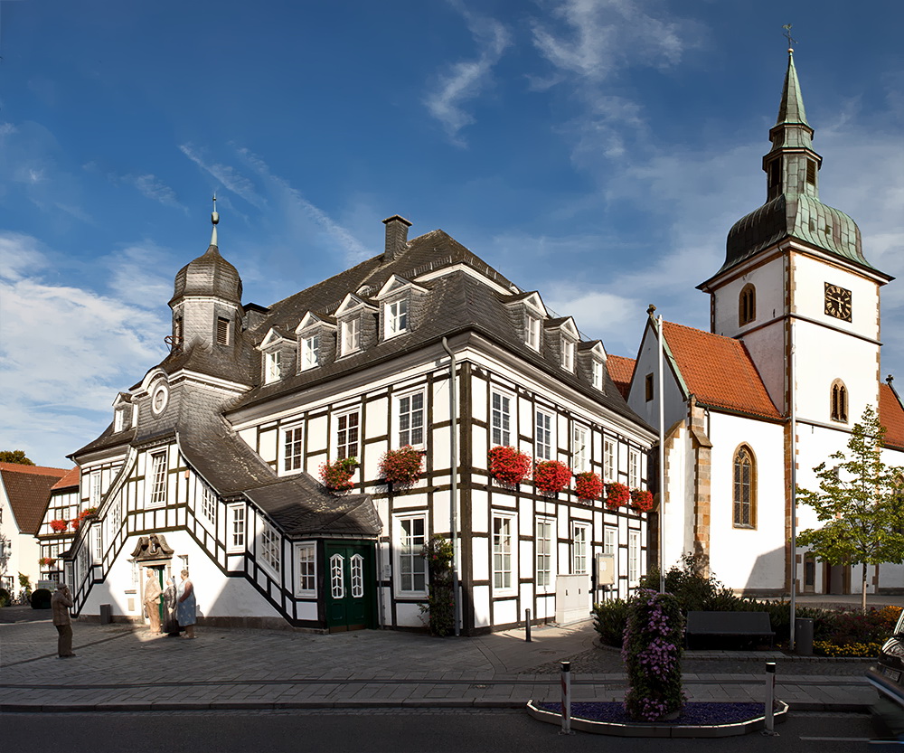 Rathaus-Rietberg Foto & Bild | deutschland, europe, nordrhein ...