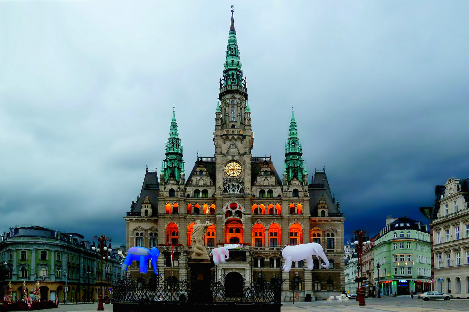 Rathaus von Liberec Foto & Bild | europe, czech republic, poland ...