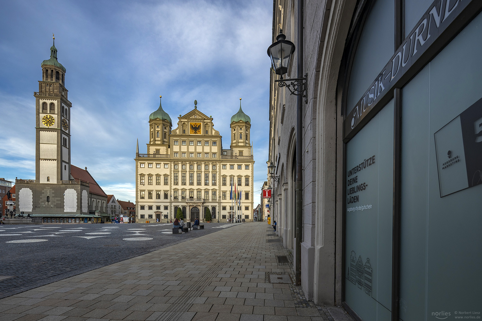 Rathausplatz Blick Foto & Bild | architektur, deutschland, europe ...